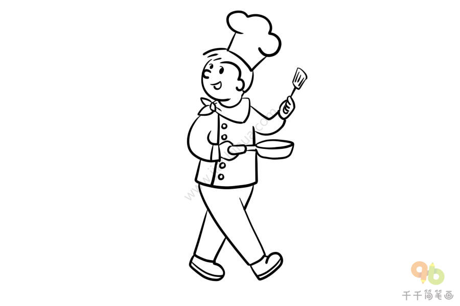 各类职业人物简笔画图片大全 简单好画_职业人物简笔画